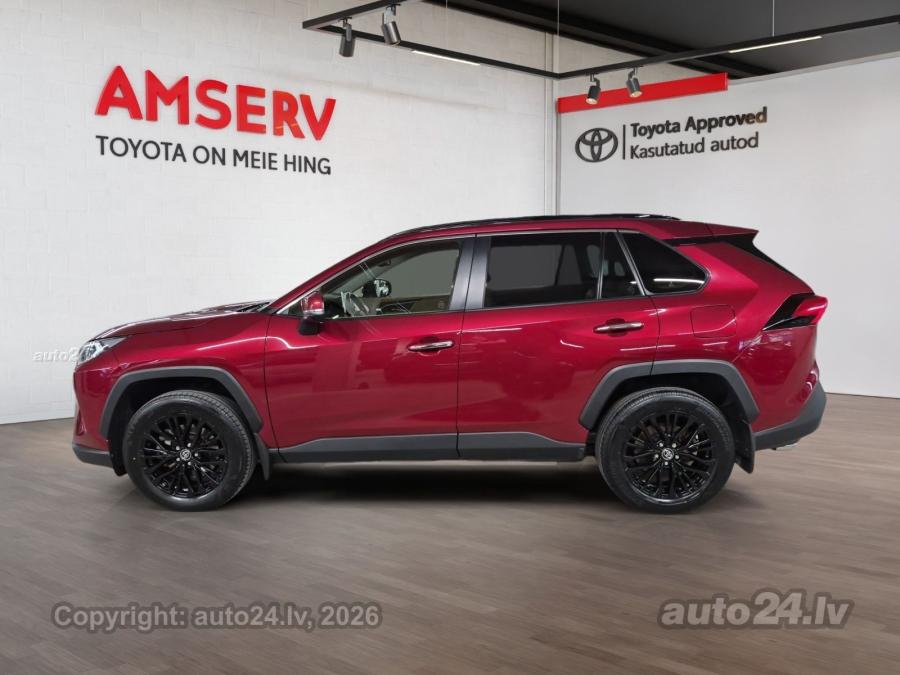 Sarkans Toyota RAV4 2021 Tallina, ar dzinēja tilpumu 2.50 L un nobraukumu 73 tūkst. km par 31490 €, foto 4 vietnē AUTOMOTO.COM.LV