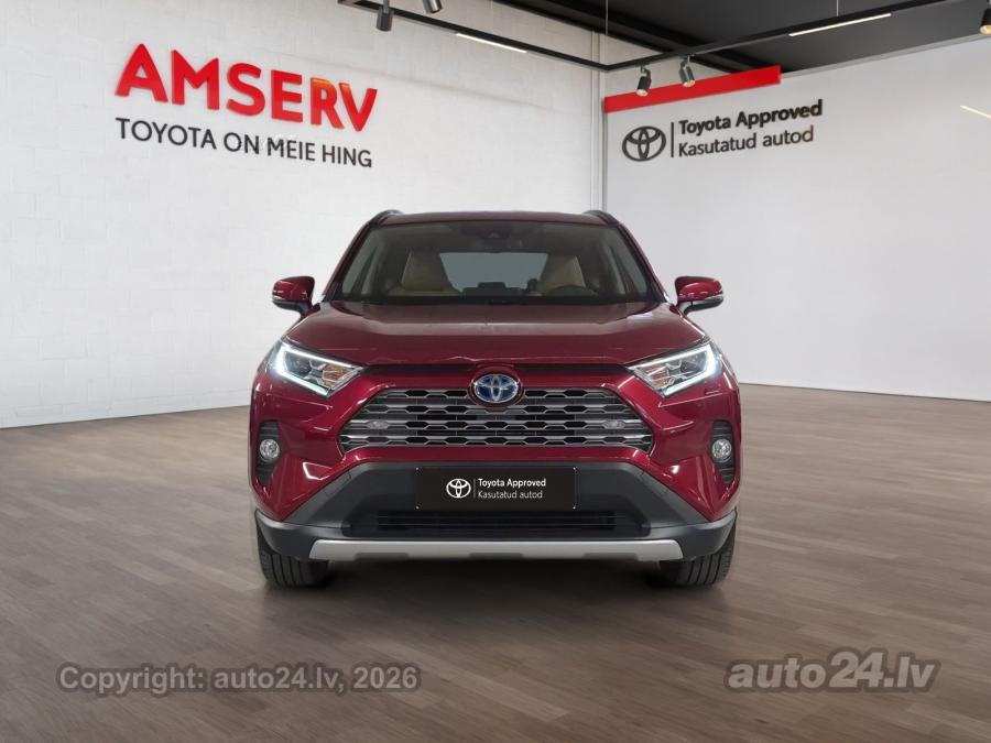 Sarkans Toyota RAV4 2021 Tallina, ar dzinēja tilpumu 2.50 L un nobraukumu 73 tūkst. km par 31490 €, foto 6 vietnē AUTOMOTO.COM.LV