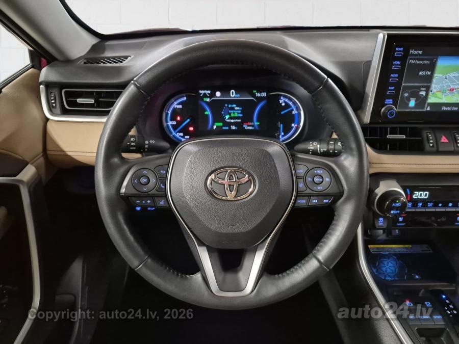 Sarkans Toyota RAV4 2021 Tallina, ar dzinēja tilpumu 2.50 L un nobraukumu 73 tūkst. km par 31490 €, foto 13 vietnē AUTOMOTO.COM.LV