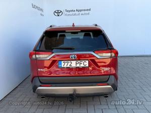 Red Toyota RAV4 2024 in Tallinn, with an engine capacity of 2.49 L and mileage of 28 thousand km for 39495 €, photo 4 on AUTOMOTO.COM.LV