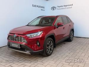 Red Toyota RAV4 2025 in Tallinn, with an engine capacity of 2.49 L and mileage of 10 thousand km for 42995 €, photo  on AUTOMOTO.COM.LV