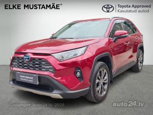 Red Toyota RAV4 2025 in Tallinn, with an engine capacity of 2.49 L and mileage of 20 thousand km for 38995 €, photo  on AUTOMOTO.COM.LV