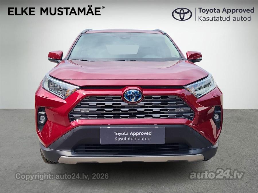 Red Toyota RAV4 2025 in Tallinn, with an engine capacity of 2.49 L and mileage of 20 thousand km for 38995 €, photo 6 on AUTOMOTO.COM.LV