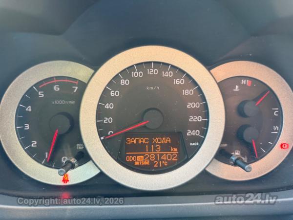 Toyota RAV4 2006 in Tallinn, with an engine capacity of 2.20 L and mileage of 281 thousand km for 3550 €, photo 10 on AUTOMOTO.COM.LV