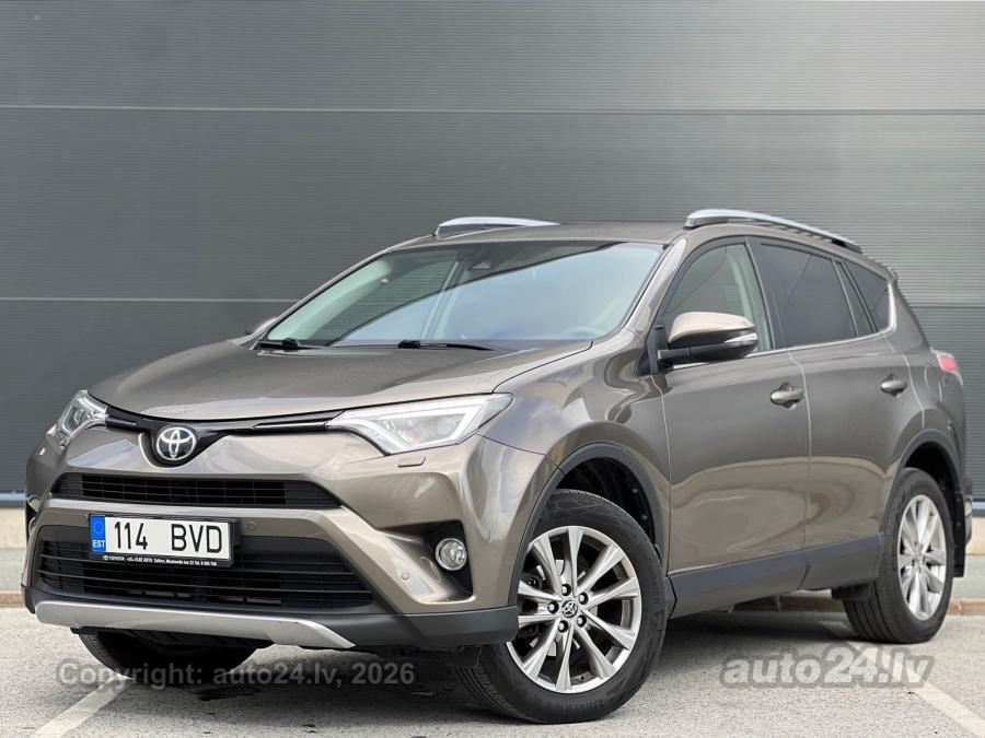 Toyota RAV4 2017 in Tallinn, with an engine capacity of 2.00 L and mileage of 105 thousand km for 17990 €, photo 1 on AUTOMOTO.COM.LV