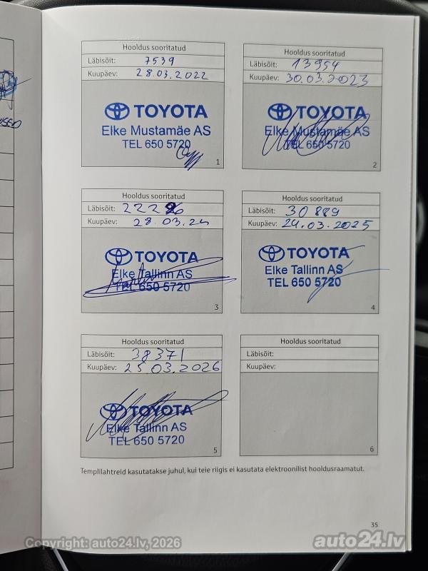 Тойота РАВ 4 2021 в Таллин, объемом двигателя 2.50 л и пробегом 38 тыс. км за 28900 €, фото 3 на AUTOMOTO.COM.LV