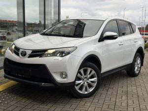 Balts Toyota RAV4 2013 Viļņa, ar dzinēja tilpumu 2.20 L un nobraukumu 190 tūkst. km par 12999 €, foto  vietnē AUTOMOTO.COM.LV