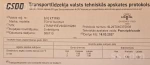 Белый Тойота РАВ 4 2014 в Валмиера, объемом двигателя 2.00 л и пробегом 307 тыс. км за 8300 €, фото 11 на AUTOMOTO.COM.LV
