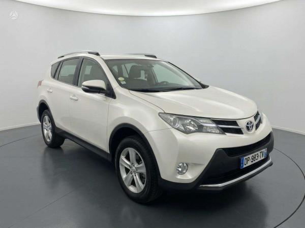 Balts Toyota RAV4 2014 Kauņa, ar dzinēja tilpumu 2.00 L un nobraukumu 233 tūkst. km par 10500 €, foto 1 vietnē AUTOMOTO.COM.LV