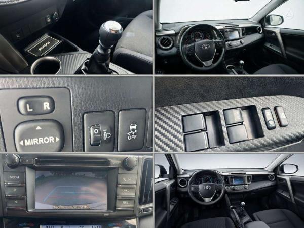 Balts Toyota RAV4 2014 Kauņa, ar dzinēja tilpumu 2.00 L un nobraukumu 233 tūkst. km par 10500 €, foto 9 vietnē AUTOMOTO.COM.LV