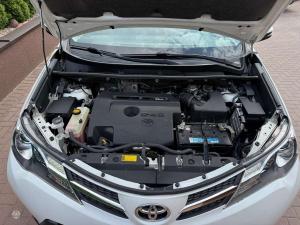 White Toyota RAV4 2014 in Utena, with an engine capacity of 2.00 L and mileage of 270 thousand km for 10350 €, photo 24 on AUTOMOTO.COM.LV