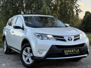 Balts Toyota RAV4 2014 Šauļi, ar dzinēja tilpumu 2.00 L un nobraukumu 292 tūkst. km par 12950 €, foto  vietnē AUTOMOTO.COM.LV