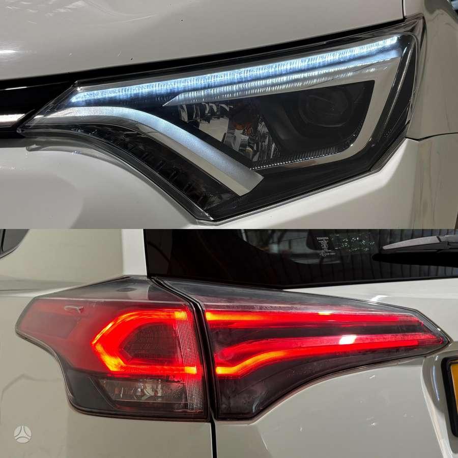 White Toyota RAV4 2016 in Klaipeda, with an engine capacity of 2.49 L and mileage of 154 thousand km for 16900 €, photo 12 on AUTOMOTO.COM.LV