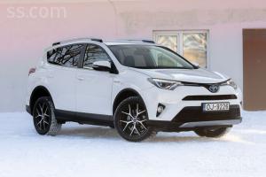 White Toyota RAV4 2017 in Jelgava, with an engine capacity of 2.50 L and mileage of 0 thousand km for 16650 €, photo  on AUTOMOTO.COM.LV