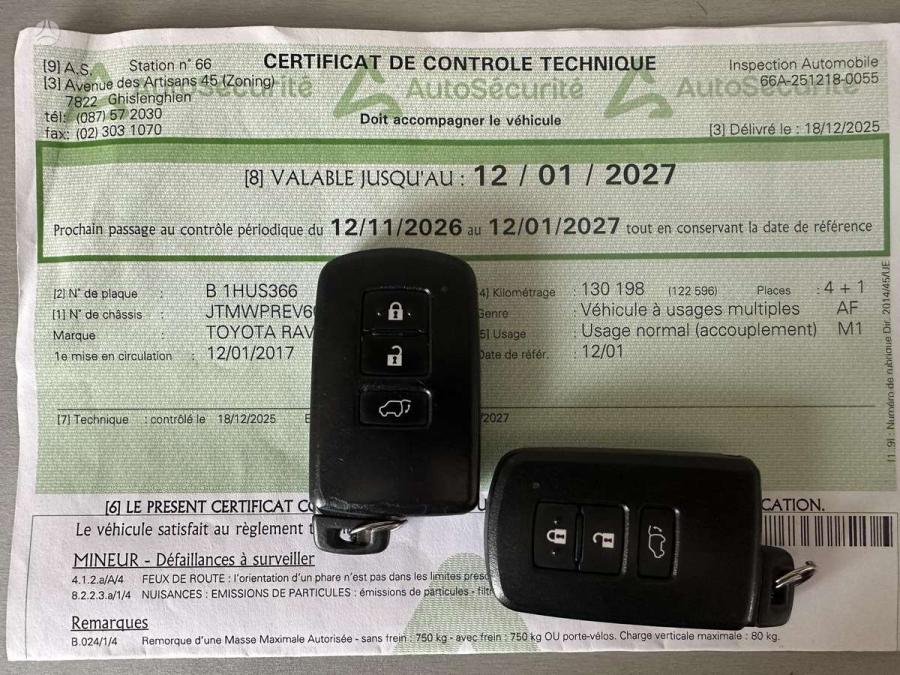 Balts Toyota RAV4 2017 Ukmergė, ar dzinēja tilpumu 2.00 L un nobraukumu 133 tūkst. km par 13650 €, foto 23 vietnē AUTOMOTO.COM.LV