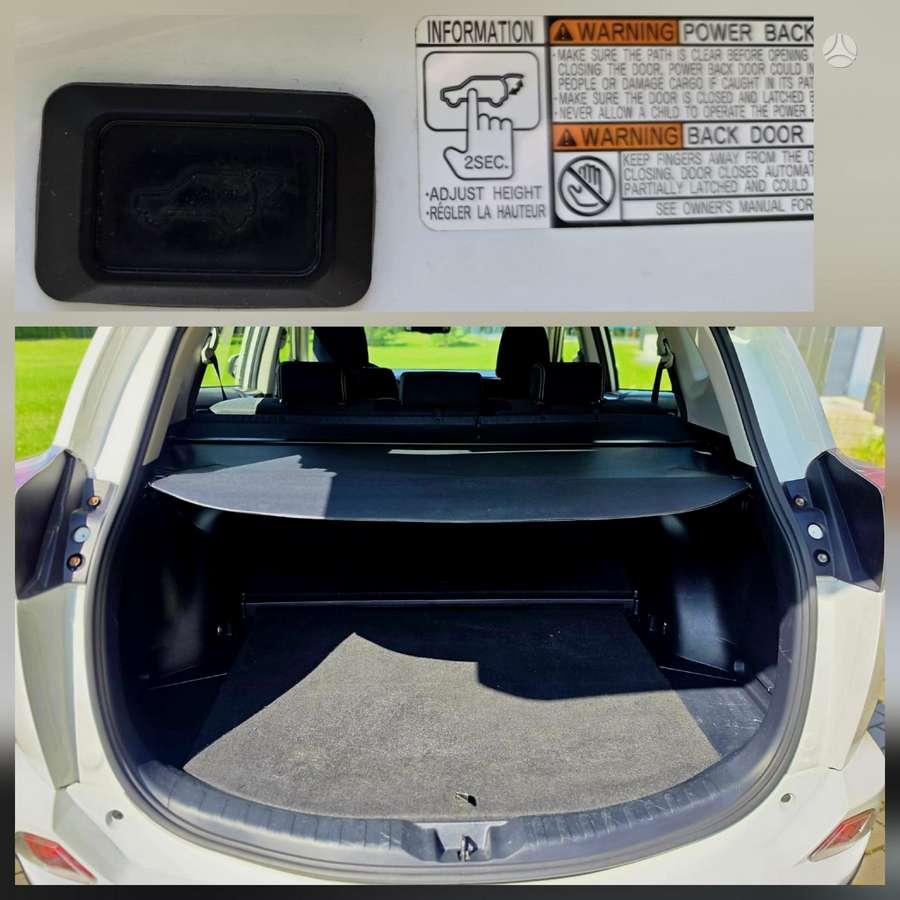 White Toyota RAV4 2017 in Taurage, with an engine capacity of 2.49 L and mileage of 273 thousand km for 13900 €, photo 43 on AUTOMOTO.COM.LV