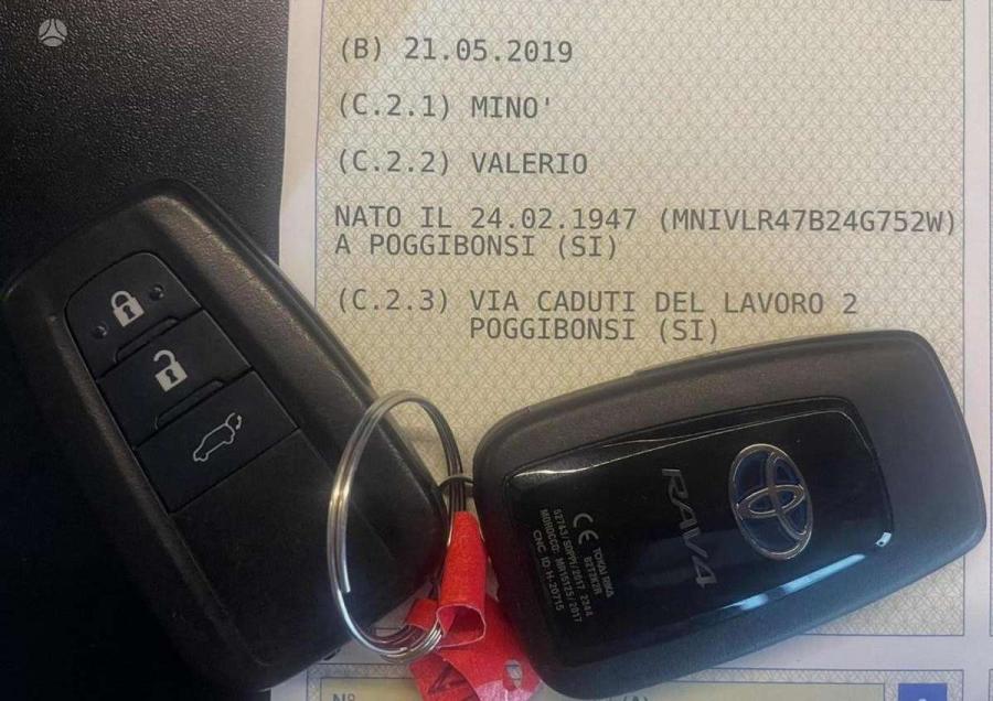 Balts Toyota RAV4 2019 Viļņa, ar dzinēja tilpumu 2.50 L un nobraukumu 190 tūkst. km par 22999 €, foto 23 vietnē AUTOMOTO.COM.LV