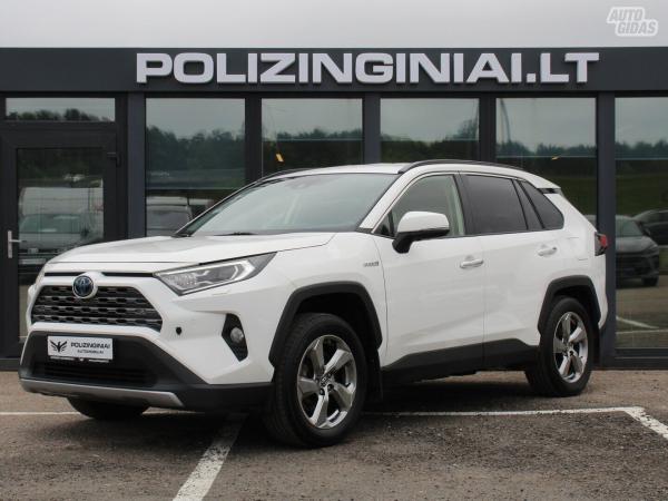 Balts Toyota RAV4 2019 Viļņa, ar dzinēja tilpumu 2.50 L un nobraukumu 157 tūkst. km par 26500 €, foto  vietnē AUTOMOTO.COM.LV
