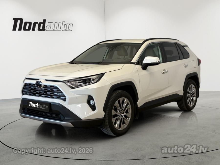 White Toyota RAV4 2019 in Tallinn, with an engine capacity of 2.00 L and mileage of 82 thousand km for 27900 €, photo 1 on AUTOMOTO.COM.LV
