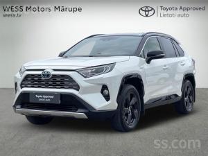 Balts Toyota RAV4 2019 Rīga, ar dzinēja tilpumu 2.50 L un nobraukumu 68 tūkst. km par 28990 €, foto  vietnē AUTOMOTO.COM.LV