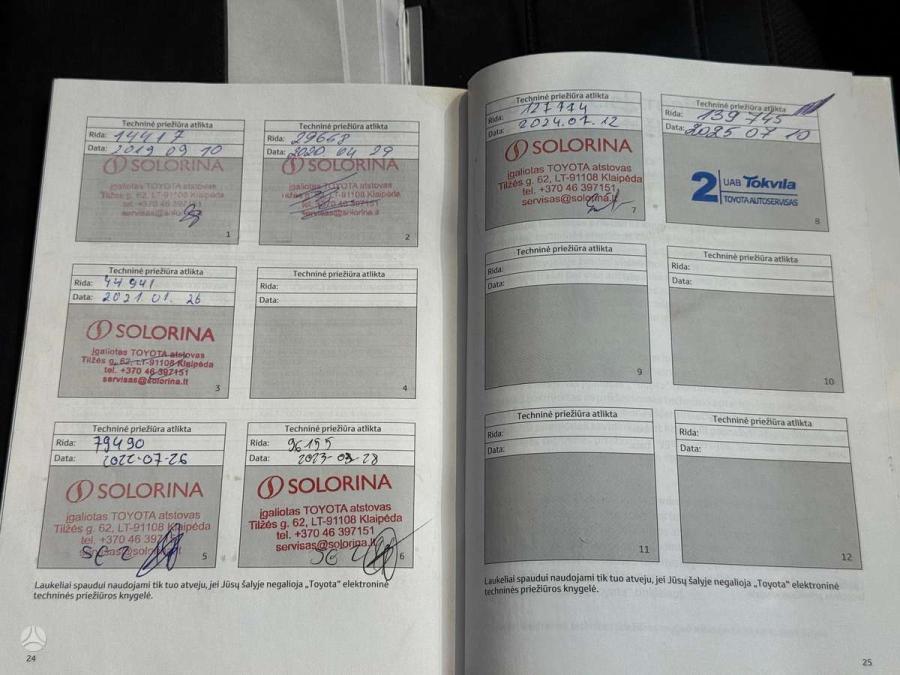 Белый Тойота РАВ 4 2019 в Шяуляй, объемом двигателя 2.49 л и пробегом 148 тыс. км за 23900 €, фото 27 на AUTOMOTO.COM.LV