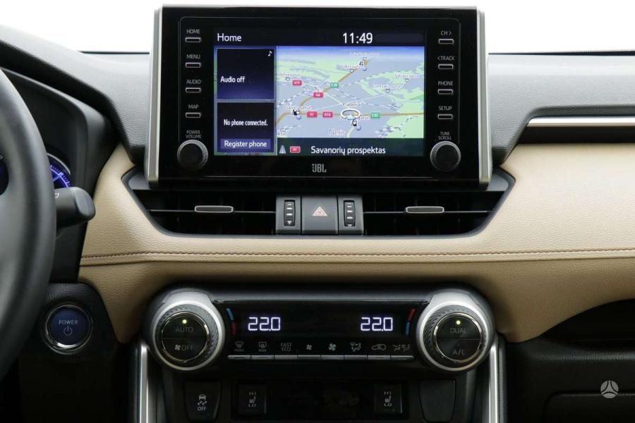 Белый Тойота РАВ 4 2019 в Вильнюс, объемом двигателя 2.49 л и пробегом 132 тыс. км за 29900 €, фото 16 на AUTOMOTO.COM.LV