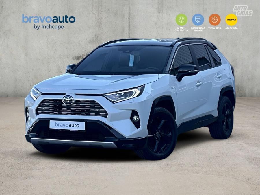 Белый Тойота РАВ 4 2019 в Каунас, объемом двигателя 2.50 л и пробегом 109 тыс. км за 26992 €, фото 1 на AUTOMOTO.COM.LV