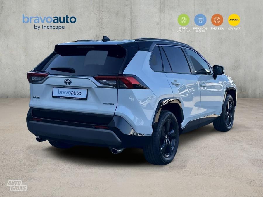 Белый Тойота РАВ 4 2019 в Каунас, объемом двигателя 2.50 л и пробегом 109 тыс. км за 26992 €, фото 6 на AUTOMOTO.COM.LV