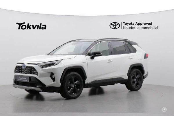 Balts Toyota RAV4 2020 Viļņa, ar dzinēja tilpumu 2.49 L un nobraukumu 97 tūkst. km par 28900 €, foto 1 vietnē AUTOMOTO.COM.LV