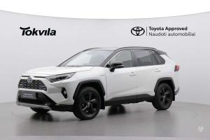 Balts Toyota RAV4 2020 Viļņa, ar dzinēja tilpumu 2.49 L un nobraukumu 116 tūkst. km par 29990 €, foto  vietnē AUTOMOTO.COM.LV