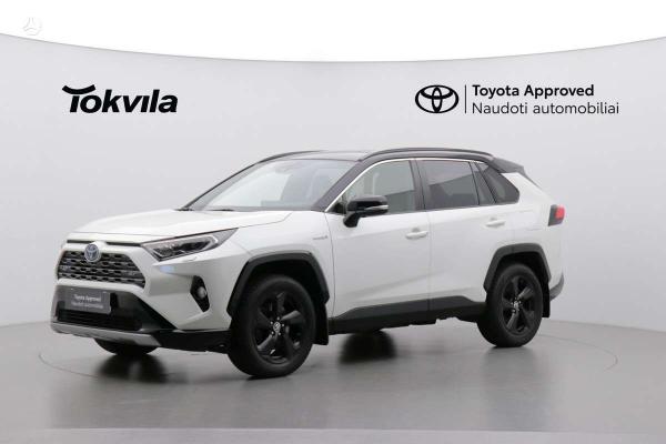 Balts Toyota RAV4 2020 Viļņa, ar dzinēja tilpumu 2.49 L un nobraukumu 141 tūkst. km par 29990 €, foto 1 vietnē AUTOMOTO.COM.LV
