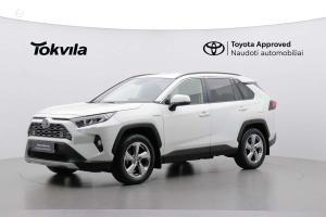 Balts Toyota RAV4 2020 Viļņa, ar dzinēja tilpumu 2.49 L un nobraukumu 128 tūkst. km par 29990 €, foto  vietnē AUTOMOTO.COM.LV
