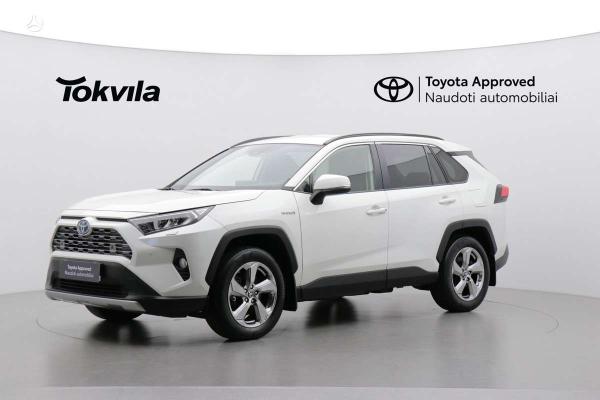 Balts Toyota RAV4 2020 Viļņa, ar dzinēja tilpumu 2.49 L un nobraukumu 128 tūkst. km par 29990 €, foto 1 vietnē AUTOMOTO.COM.LV