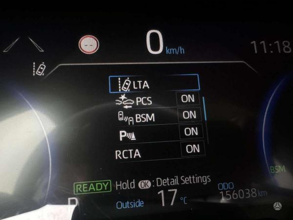 White Toyota RAV4 2021 in Vilnius, with an engine capacity of 2.50 L and mileage of 156 thousand km for 28550 €, photo 8 on AUTOMOTO.COM.LV