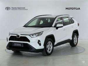 White Toyota RAV4 2021 in Vilnius, with an engine capacity of 1.99 L and mileage of 110 thousand km for 18900 €, photo  on AUTOMOTO.COM.LV