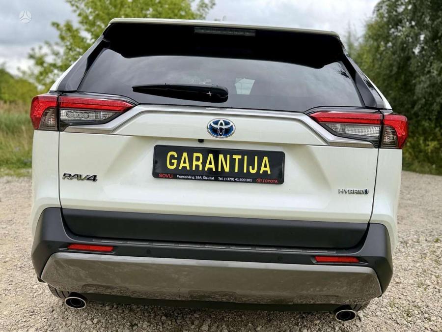 Balts Toyota RAV4 2021 Šauļi, ar dzinēja tilpumu 2.49 L un nobraukumu 57 tūkst. km par 32500 €, foto 7 vietnē AUTOMOTO.COM.LV