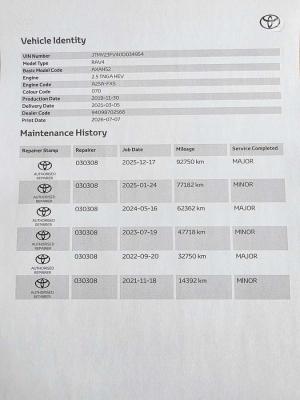 White Toyota RAV4 2021 in Vilnius, with an engine capacity of 2.49 L and mileage of 102 thousand km for 31000 €, photo 35 on AUTOMOTO.COM.LV