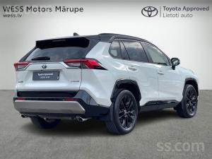 Balts Toyota RAV4 2022 Rīga, ar dzinēja tilpumu 2.50 L un nobraukumu 58 tūkst. km par 34990 €, foto 2 vietnē AUTOMOTO.COM.LV