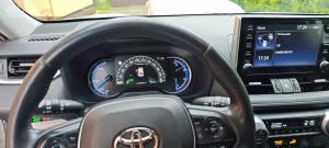 Balts Toyota RAV4 2022 Viļņa, ar dzinēja tilpumu 2.50 L un nobraukumu 69 tūkst. km par 29990 €, foto 5 vietnē AUTOMOTO.COM.LV