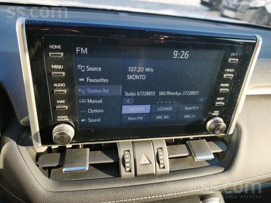 Белый Тойота РАВ 4 2022 в Рига, объемом двигателя 2.50 л и пробегом 98 тыс. км за 30900 €, фото 23 на AUTOMOTO.COM.LV