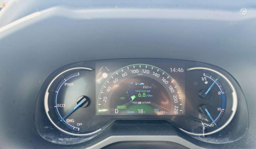 Balts Toyota RAV4 2022 Viļņa, ar dzinēja tilpumu 2.49 L un nobraukumu 105 tūkst. km par 31650 €, foto 17 vietnē AUTOMOTO.COM.LV