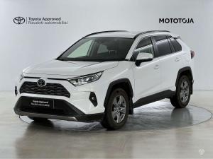 Balts Toyota RAV4 2022 Viļņa, ar dzinēja tilpumu 1.99 L un nobraukumu 87 tūkst. km par 23900 €, foto  vietnē AUTOMOTO.COM.LV