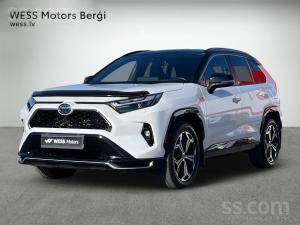 Balts Toyota RAV4 2023 Rīga, ar dzinēja tilpumu 2.50 L un nobraukumu 36 tūkst. km par 45990 €, foto  vietnē AUTOMOTO.COM.LV