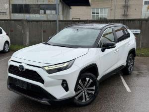 Balts Toyota RAV4 2023 Viļņa, ar dzinēja tilpumu 2.49 L un nobraukumu 196 tūkst. km par 26900 €, foto  vietnē AUTOMOTO.COM.LV