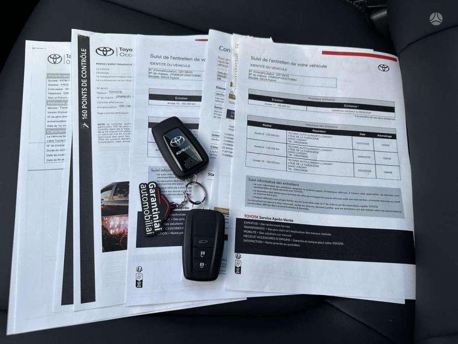 Balts Toyota RAV4 2023 Viļņa, ar dzinēja tilpumu 2.50 L un nobraukumu 151 tūkst. km par 29950 €, foto 31 vietnē AUTOMOTO.COM.LV
