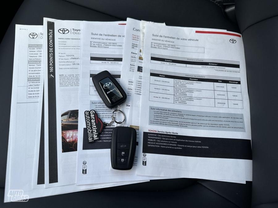 Белый Тойота РАВ 4 2023 в Авиженяй, объемом двигателя 2.50 л и пробегом 151 тыс. км за 29950 €, фото 31 на AUTOMOTO.COM.LV
