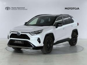 White Toyota RAV4 2024 in Vilnius, with an engine capacity of 2.49 L and mileage of 76 thousand km for 40900 €, photo  on AUTOMOTO.COM.LV