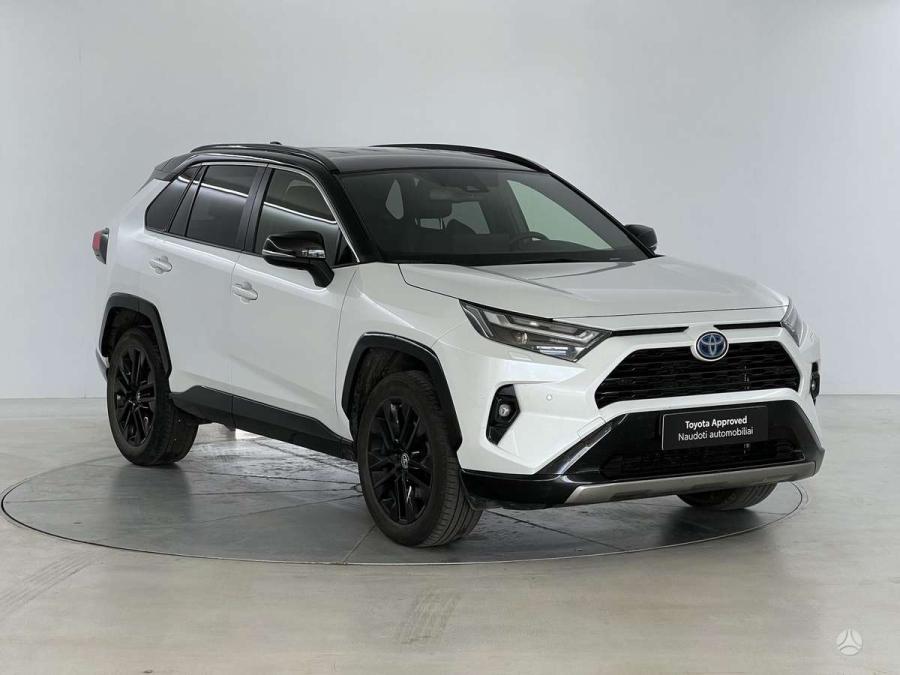 Balts Toyota RAV4 2024 Viļņa, ar dzinēja tilpumu 2.49 L un nobraukumu 76 tūkst. km par 40900 €, foto 19 vietnē AUTOMOTO.COM.LV