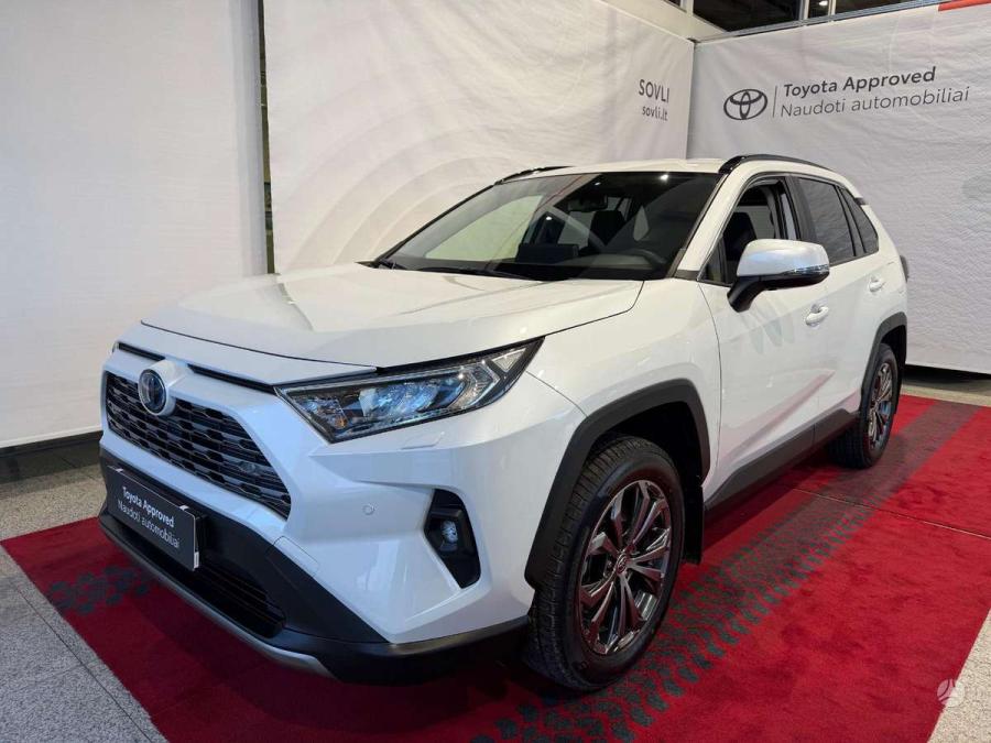 Balts Toyota RAV4 2025 Šauļi, ar dzinēja tilpumu 2.49 L un nobraukumu 15 tūkst. km par 37500 €, foto 1 vietnē AUTOMOTO.COM.LV