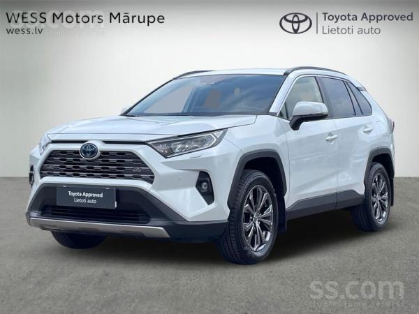 Balts Toyota RAV4 2025 Rīga, ar dzinēja tilpumu 2.50 L un nobraukumu 11 tūkst. km par 37990 €, foto 1 vietnē AUTOMOTO.COM.LV